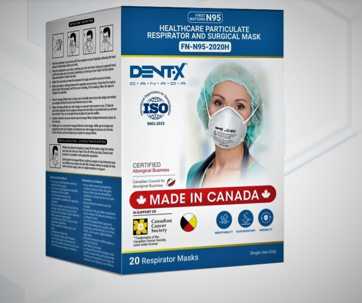 FN-N95-2020H Respirator Masks (Box 20) MADE IN CANADA | Mobility Care